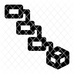 waterfall icon, methodology icon, product icon, development icon ...