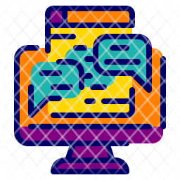 webboard icon, phone icon, writer icon, forum icon, blogger icon ...