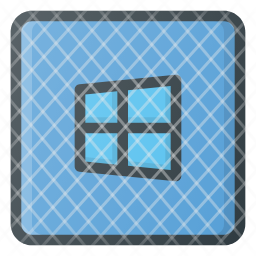 windowsbutton icon, keyboard icon, type icon