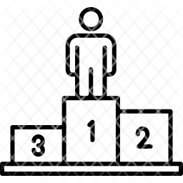 winner icon, award icon, first icon, medal icon, podium icon, star icon ...