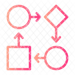 workflow icon, work icon, organization icon, schemes icon, classify ...