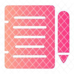 writing icon, review icon, summary icon, letter icon, pen icon, files ...