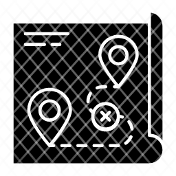 wrong route icon, route icon, map icon, pin icon, location icon