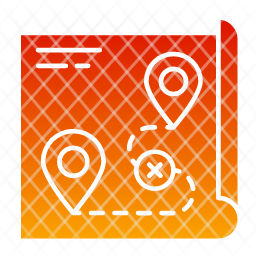 wrong route icon, route icon, map icon, pin icon, location icon