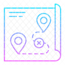 wrong route icon, route icon, map icon, pin icon, location icon